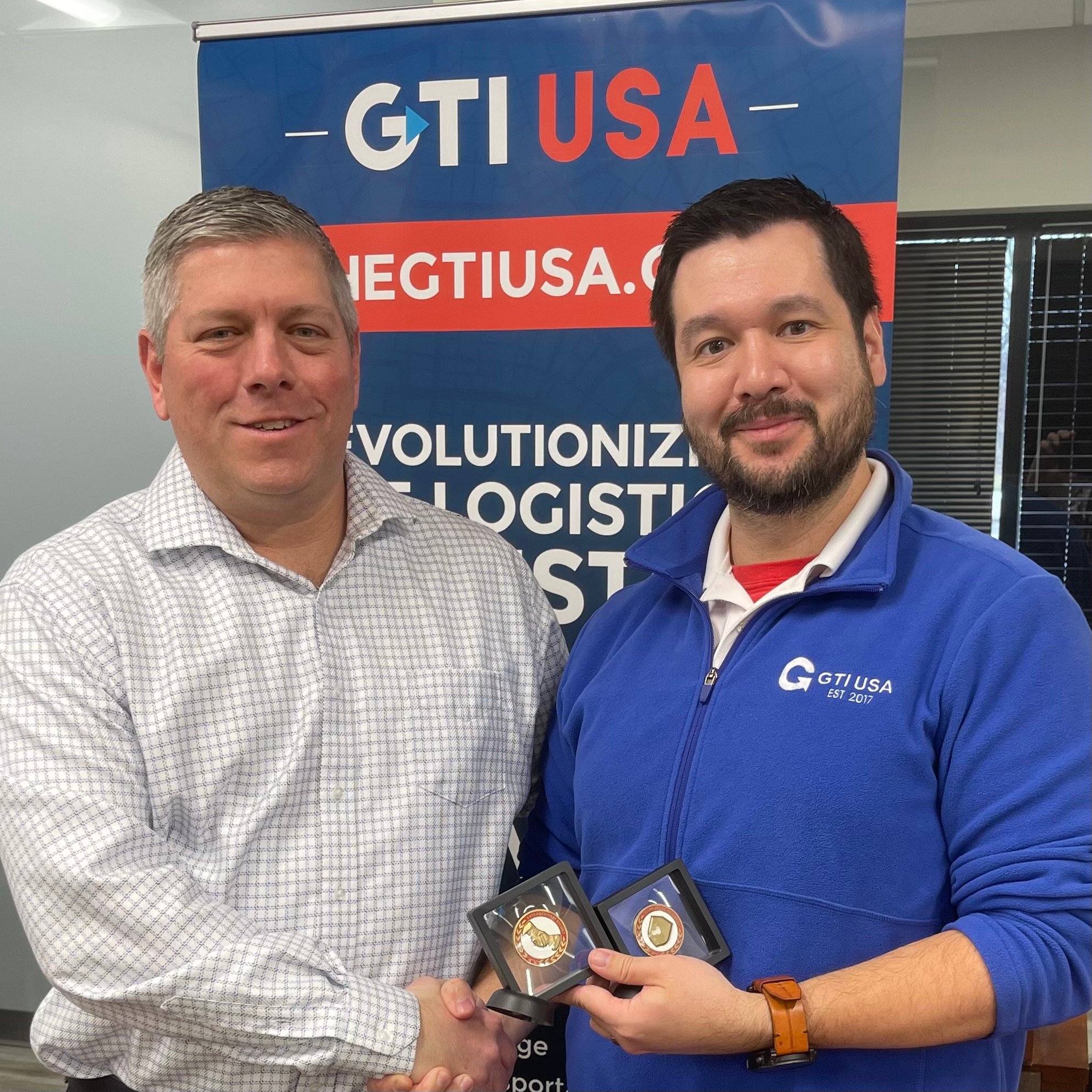 Siegwerk recognizes GTI USA for outstanding logistics service