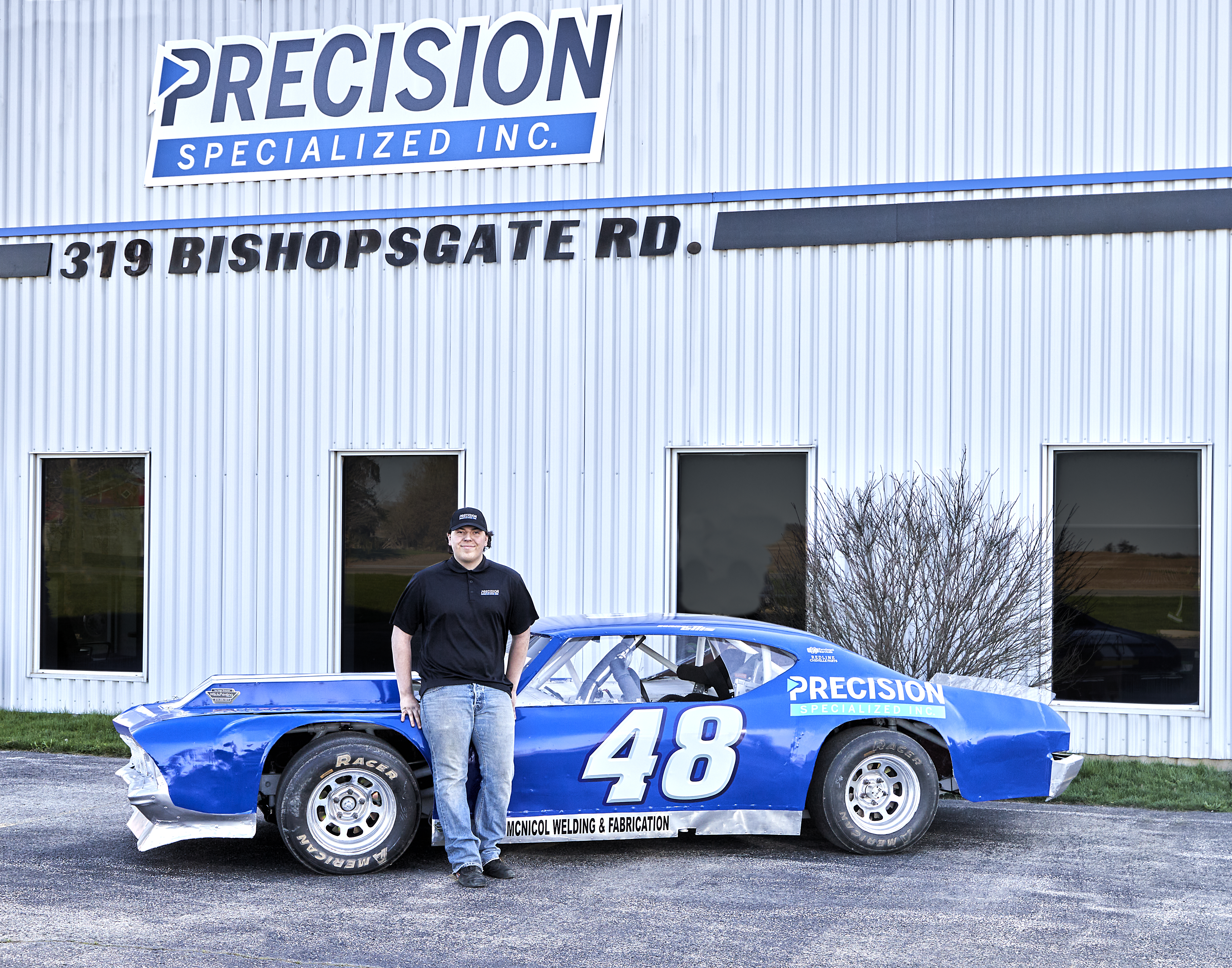 Precision sponsors racecar in upcoming CTE racing series